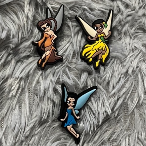 CROCS | Jewelry | Tinkerbell Croc Charm Set | Poshmark